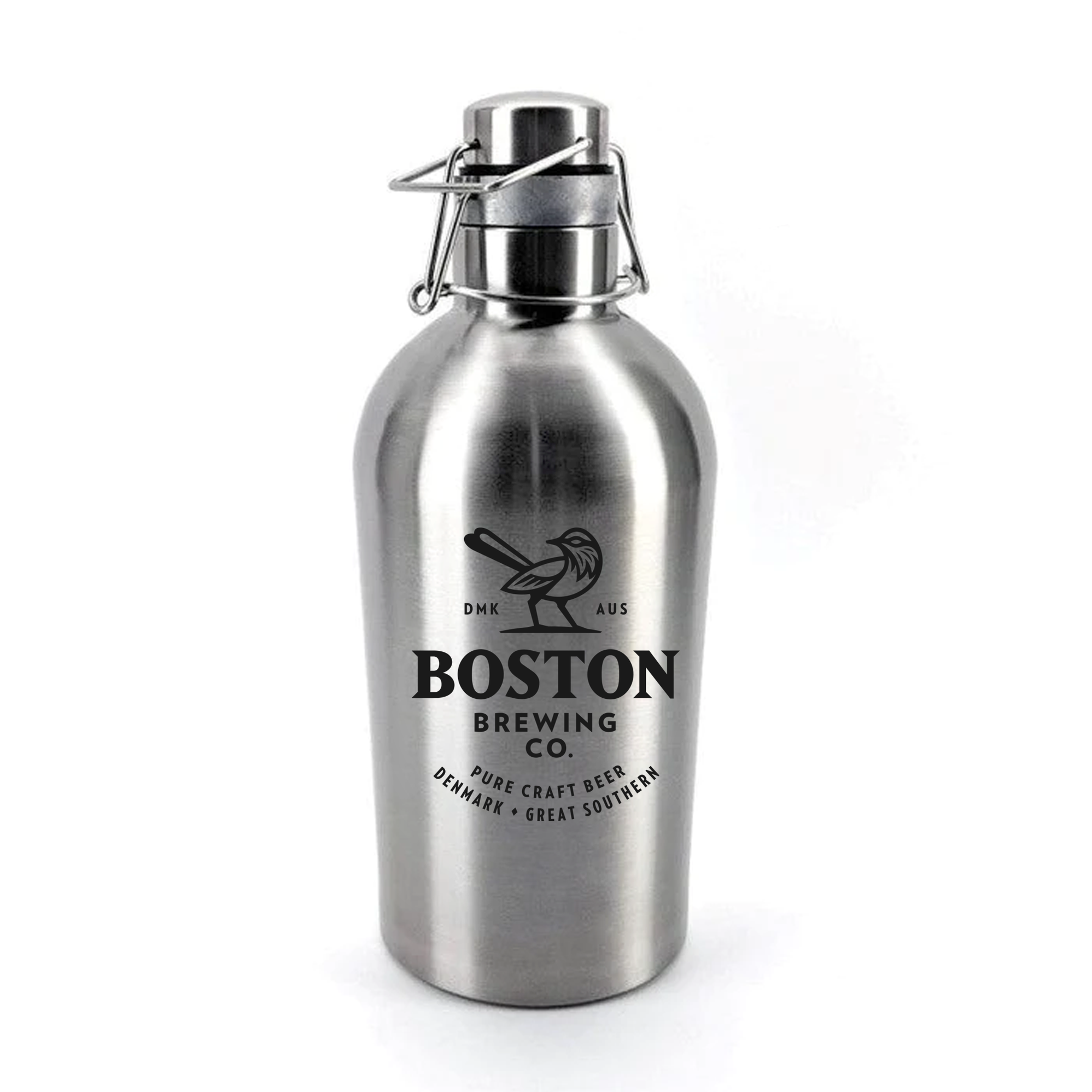 BOSTON BREWING CO. - Black Stainless Steel Growler (Empty) – Summer ...