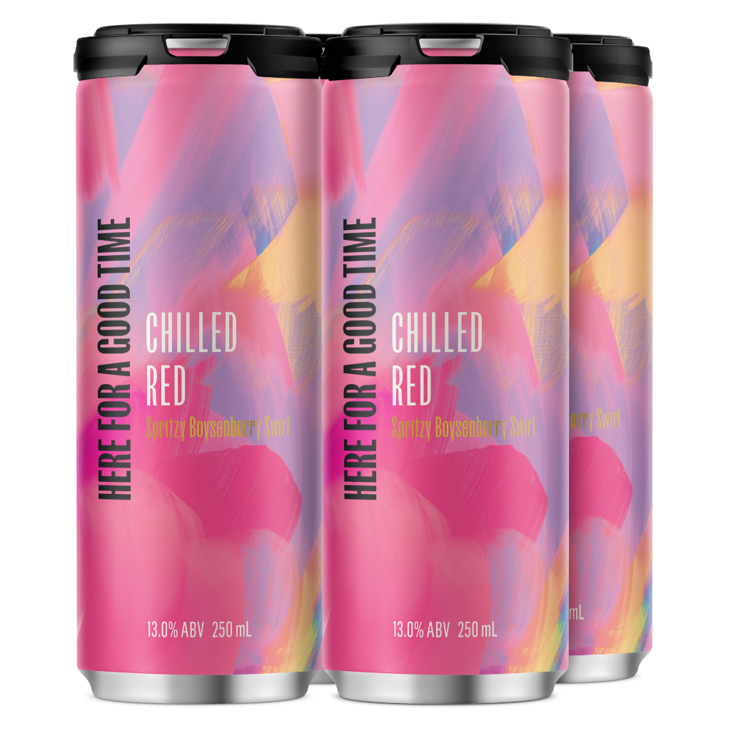HERE FOR A GOOD TIME - CHILLED RED CAN 13%ABV 250ml – Summer Honey Group